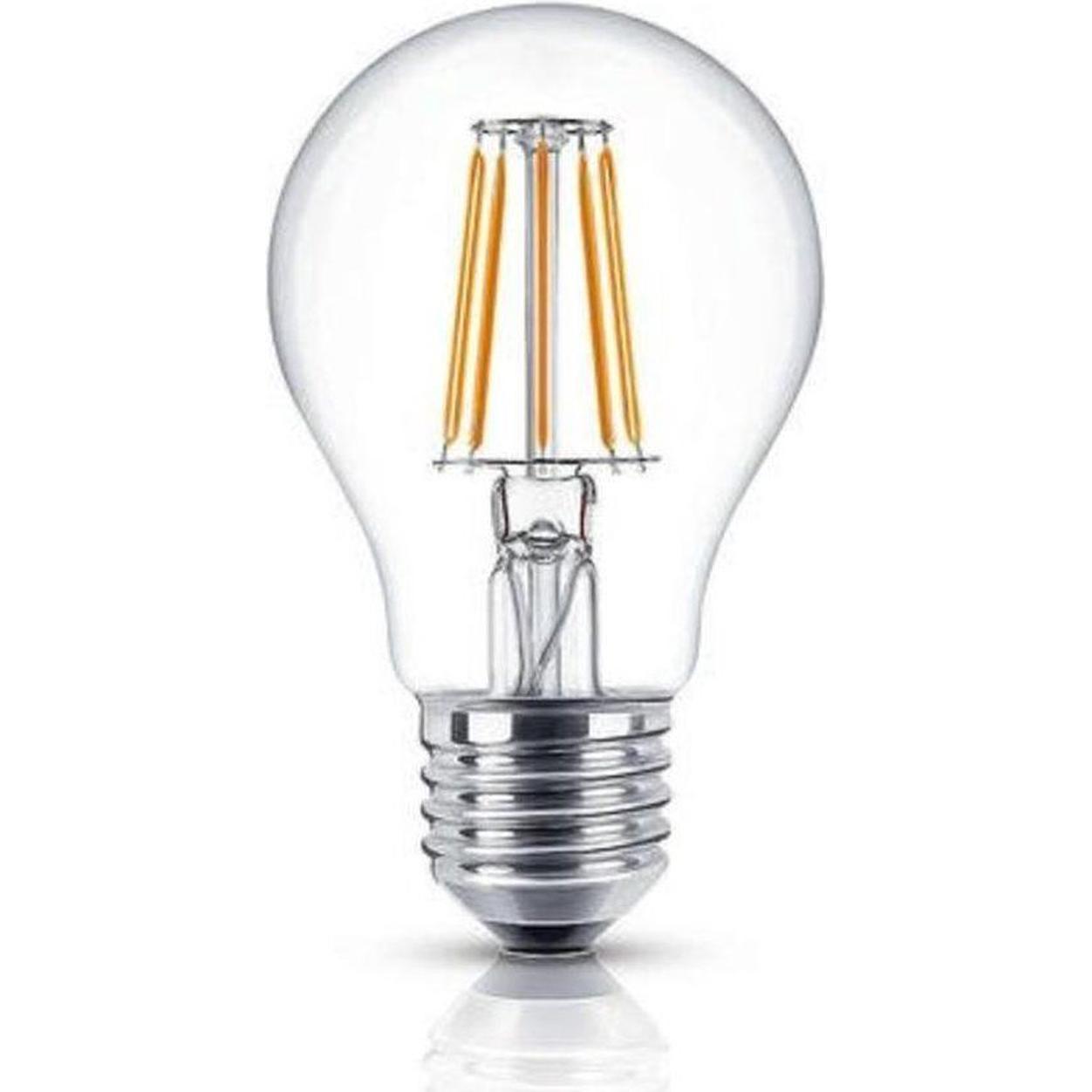 LED Filament A60 8W Clear E27 - LED Filament Lamps - Alltronic LED Filament A60 8W Clear E27 - LED Filament Lamps - Alltronic
